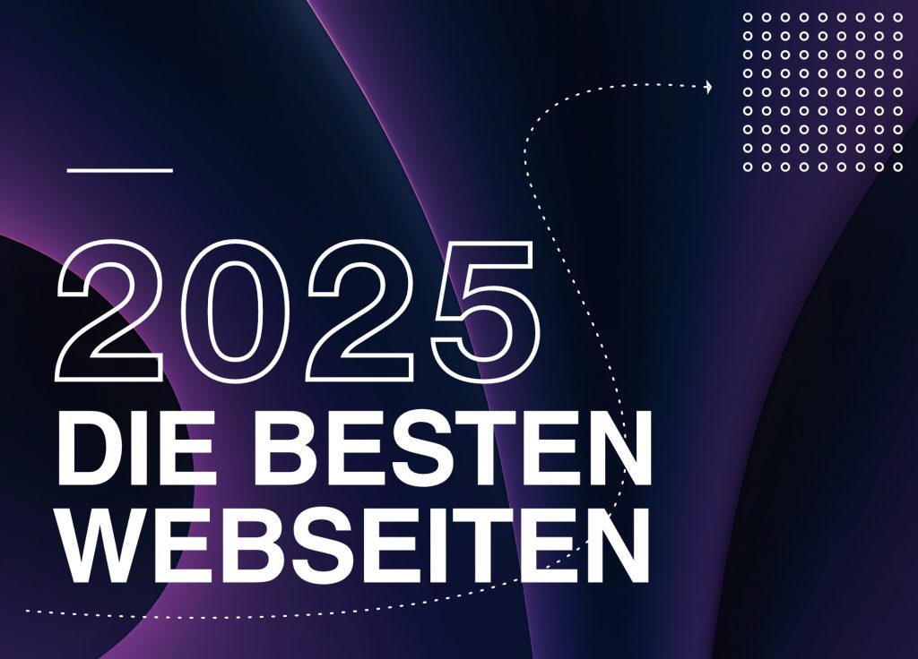 Die 20 besten Webseiten – Aktuelle Webdesign Highlights für 2025